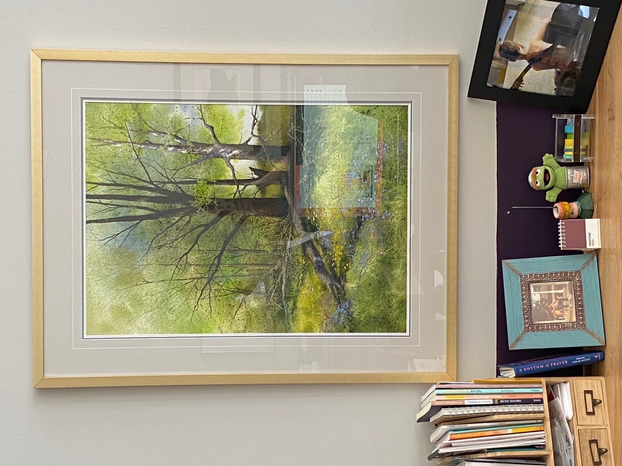 Kelly Green Giclée Print (large) – Rob O'Dell | Original Watercolors